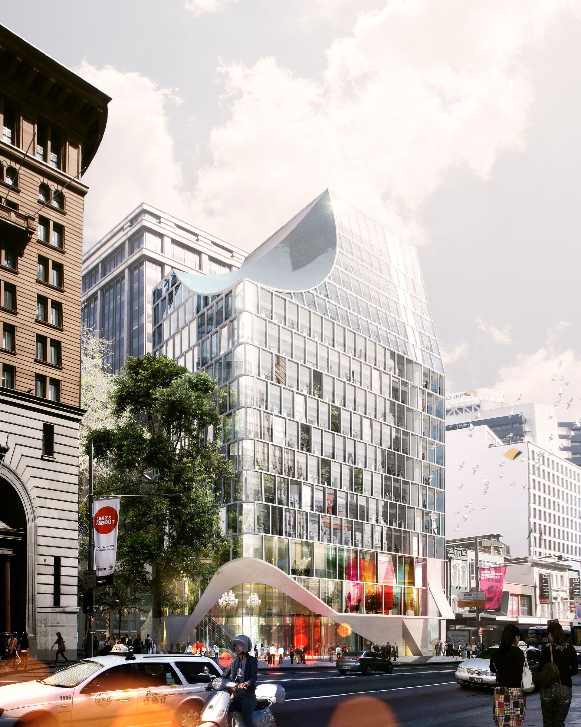 George Street Building | Durbach Block Jaggers Architects - Sydney ...